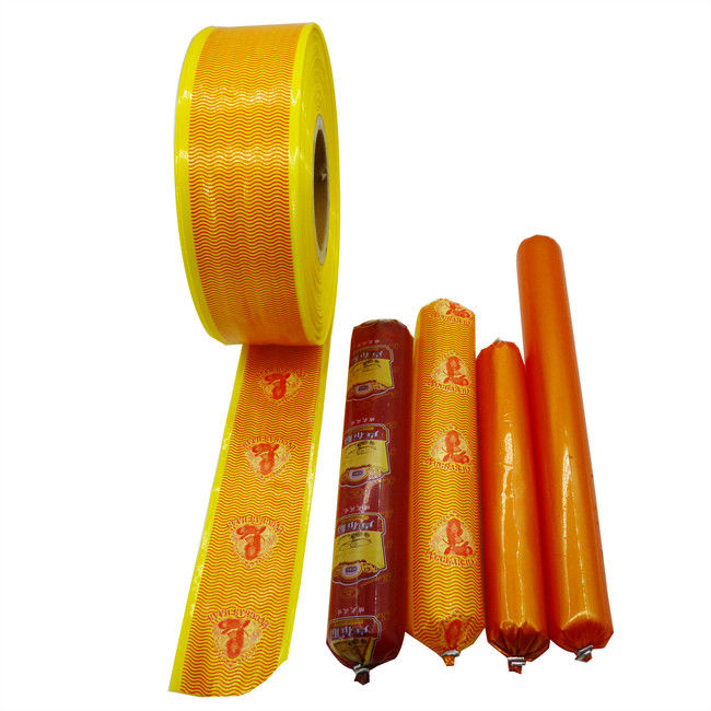 OEM sausage packaging casing no edible grade plastic colorful casing ...
