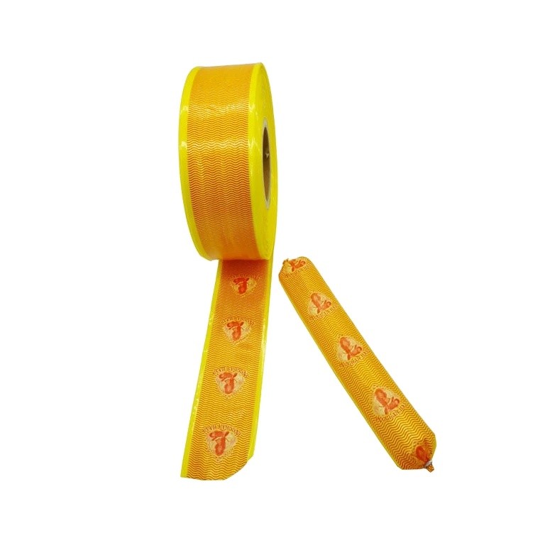 Custom plastic casing Sausage packaging casing flexography printing ...